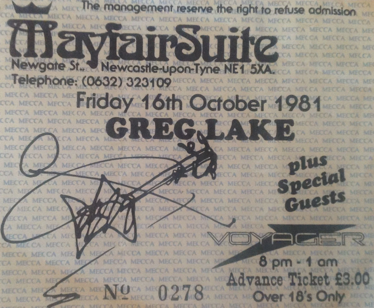 October 16, 1981 Mayfair, Newcastle, ENG | Concerts Wiki | Fandom