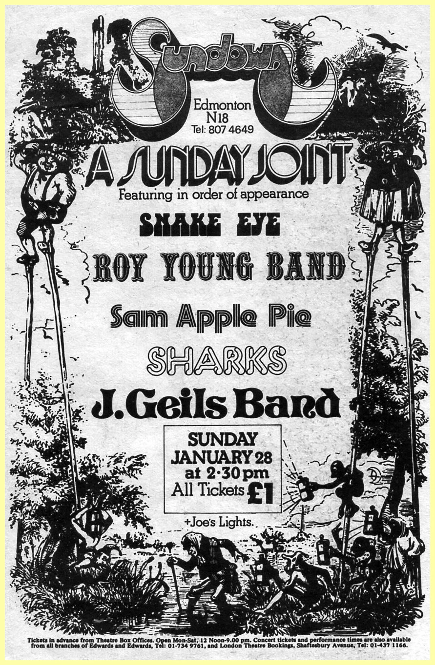 January 28, 1973 Edmonton Sundown, London, ENG | Concerts Wiki | Fandom