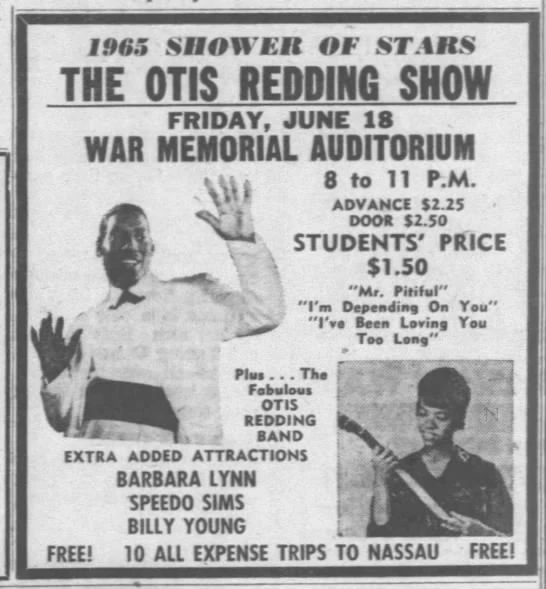 June 18, 1965 War Memorial Auditorium, Fort Lauderdale, FL | Concerts ...