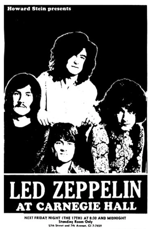 October 17, 1969 Carnegie Hall, New York City, NY | Concerts Wiki | Fandom