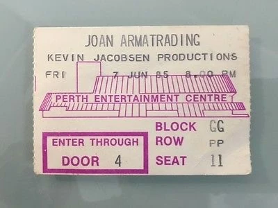 June 7, 1985 Entertainment Centre, Perth, AUS | Concerts Wiki | Fandom