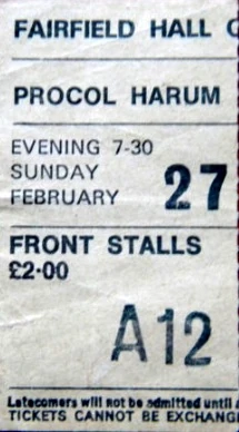 February 27, 1977 Fairfield Hall, Croydon, ENG | Concerts Wiki | Fandom