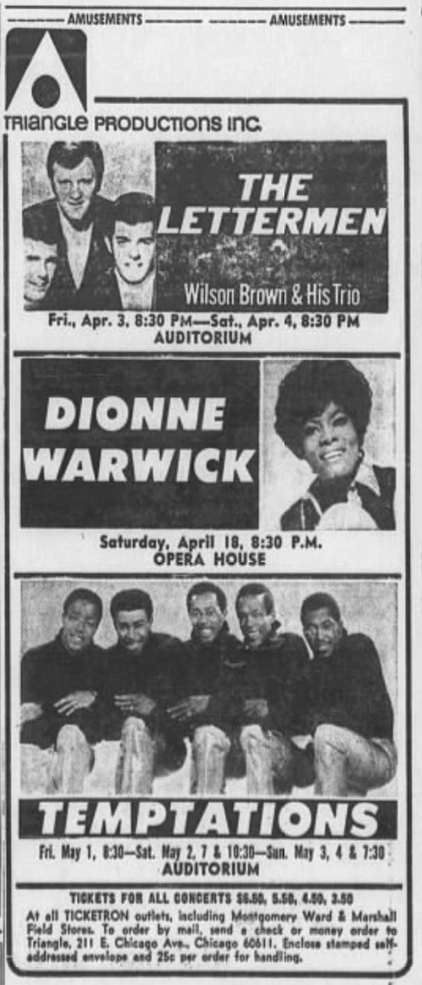 April 18, 1970 Opera House, Chicago, IL | Concerts Wiki | Fandom