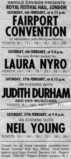 February 6, 1971 Royal Festival Hall, London, ENG | Concerts Wiki | Fandom