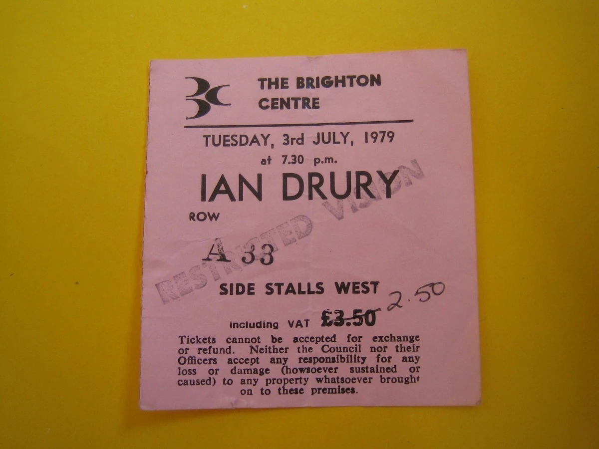 July 3, 1979 Brighton Centre, Brighton, ENG | Concerts Wiki | Fandom