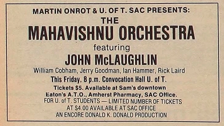 January 26, 1973 Convocation Hall, Toronto, ON | Concerts Wiki | Fandom