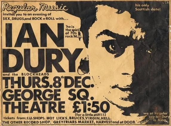 December 8, 1977 George Square Theatre, Edinburgh, SCOT | Concerts Wiki ...