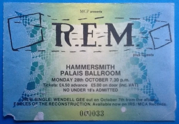 October 28-29, 1985 Hammersmith Palais, London, ENG | Concerts Wiki ...