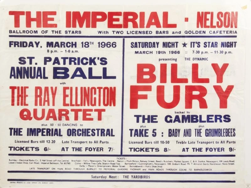 March 19, 1966 Imperial Ballroom, Nelson, ENG | Concerts Wiki | Fandom