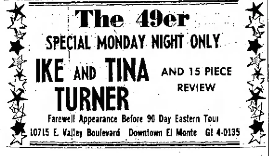 July 27, 1964 The 49er, El Monte, CA | Concerts Wiki | Fandom