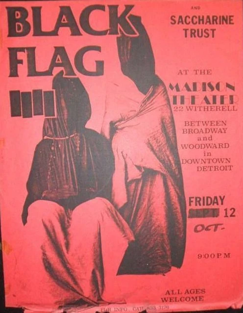 October 12, 1984 Madison Theater, Detroit, MI | Concerts Wiki | Fandom
