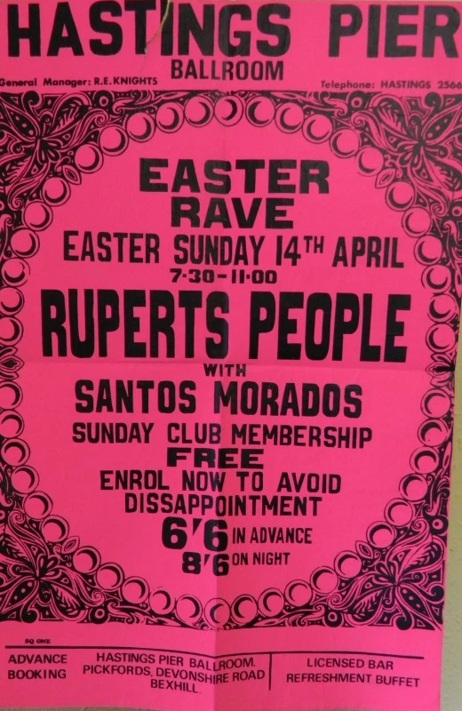 April 14, 1968 Hastings Pier Ballroom, Hastings, ENG | Concerts Wiki ...