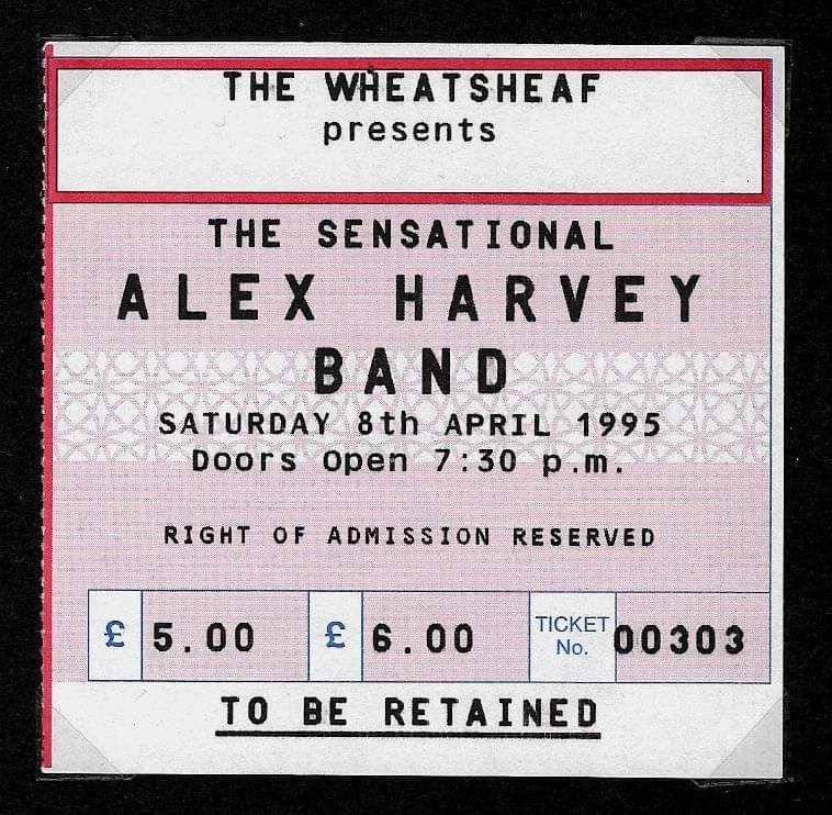 April 8, 1995 Wheatsheaf, Stoke, ENG | Concerts Wiki | Fandom