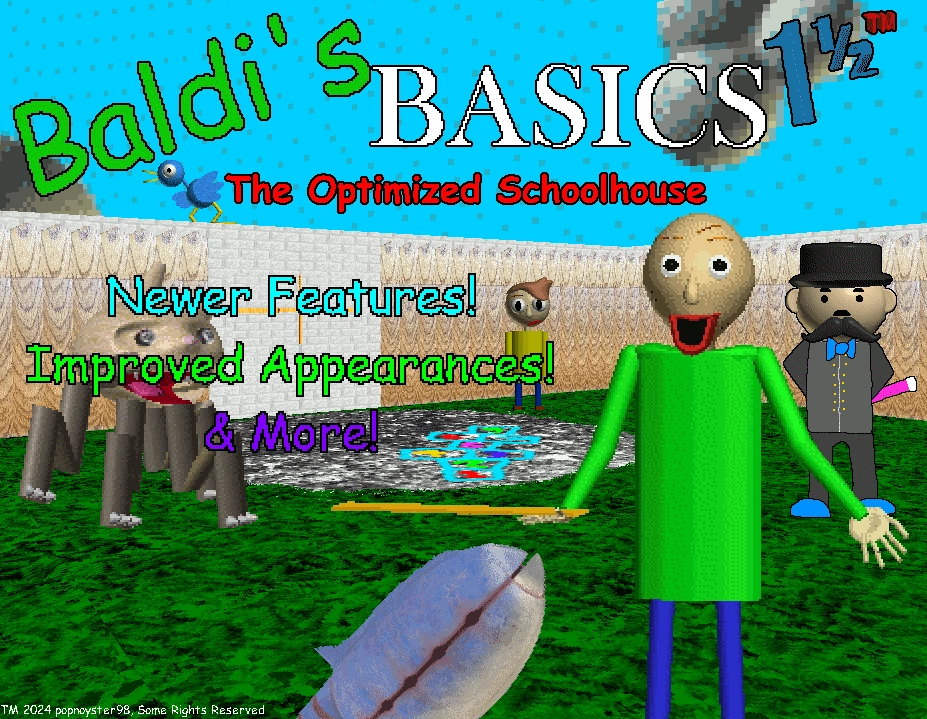 The Optimized Schoolhouse | Baldi's Basics 1 1/2 Wiki | Fandom