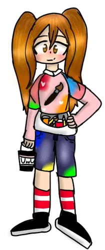 Ink Girl | Baldi's Basics 1 1/2 Wiki | Fandom