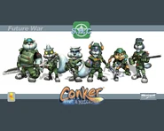 Squirrel High Command | Conker Wiki | Fandom