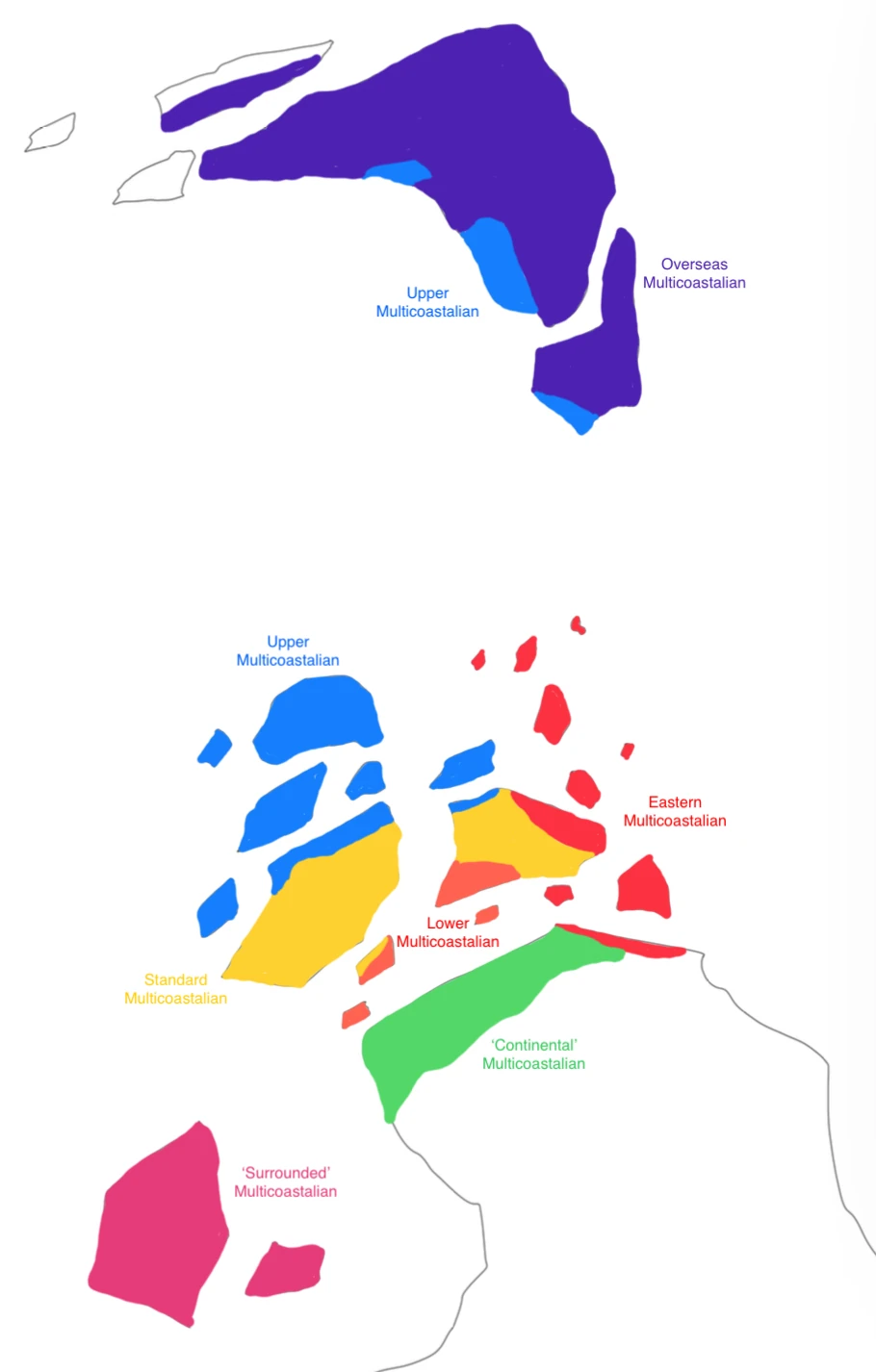 Multicoastalian | Conlang | Fandom