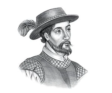 ponce de leon coloring page
