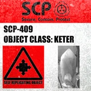SCP-409 | SCP - Containment Breach Wiki | Fandom