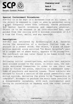 Documents | SCP - Containment Breach Wiki | Fandom
