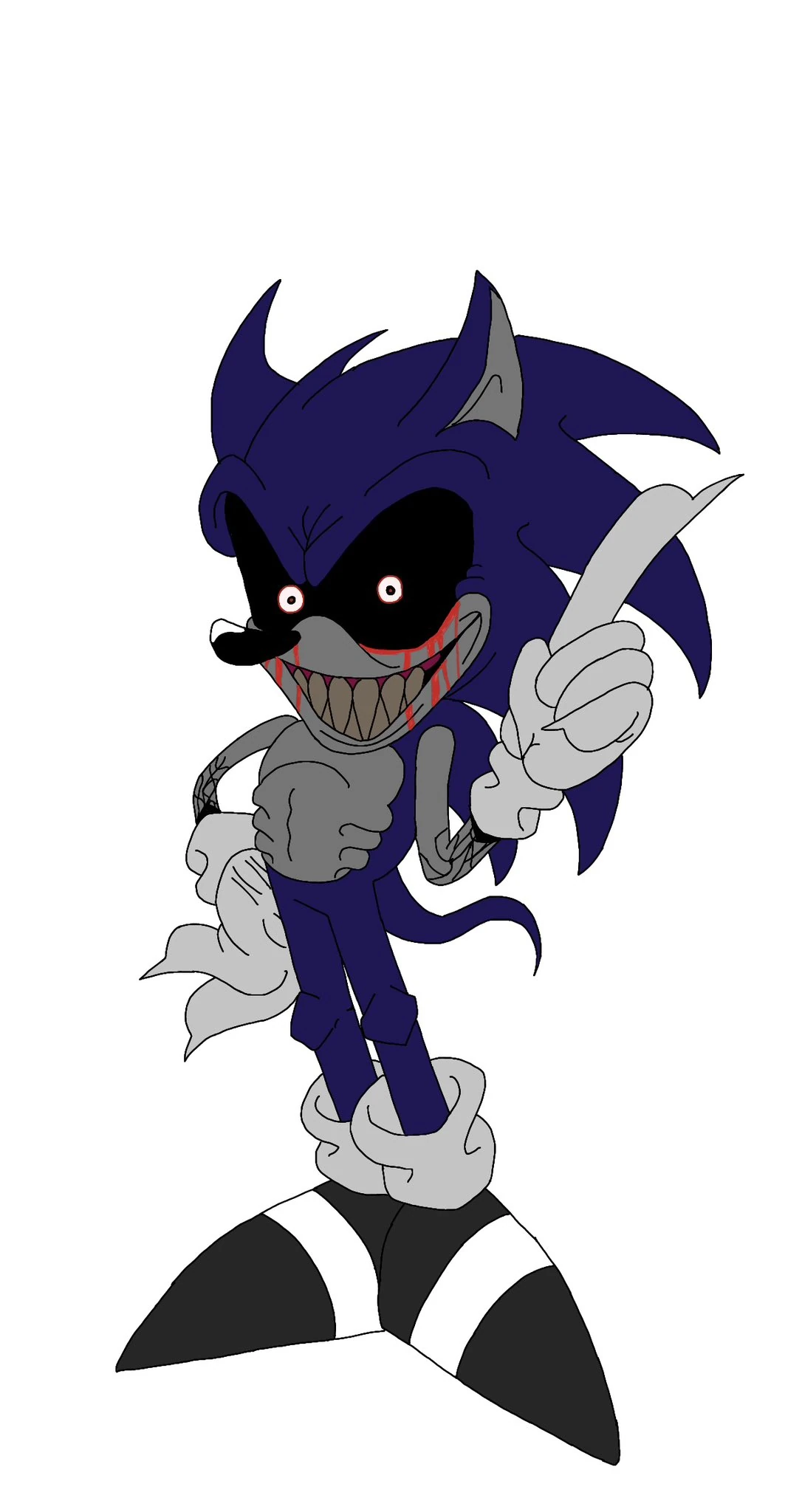 Sonic.AVI (Alan the Fallen Angel) | CONTINUED: The Sonic Oddities Wiki | Fandom