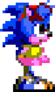 sonic cd amy glitch