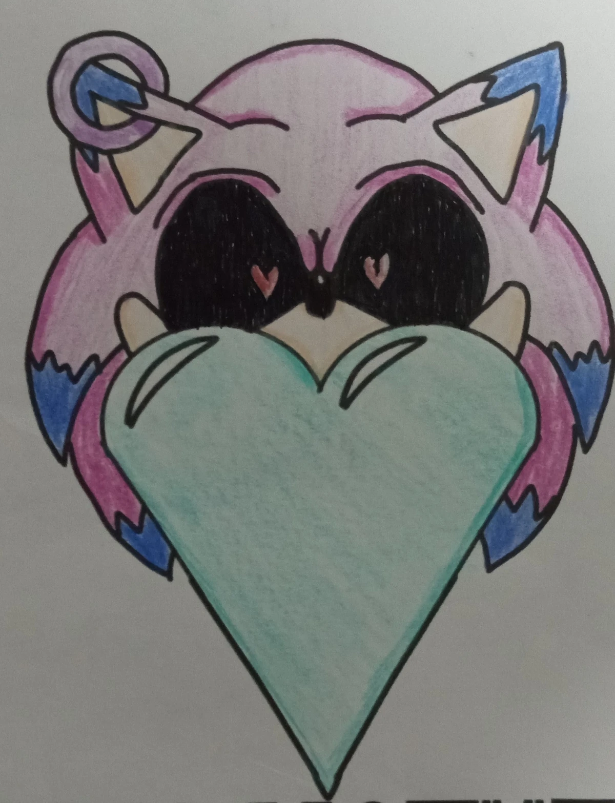 Amintri the Blue Tipped Devil | The Sonic Oddities Wiki | Fandom