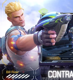 Contra Bill Rizer Wallpaper