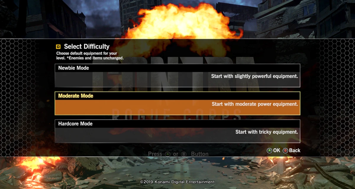 Difficulty | Contra Wiki | Fandom