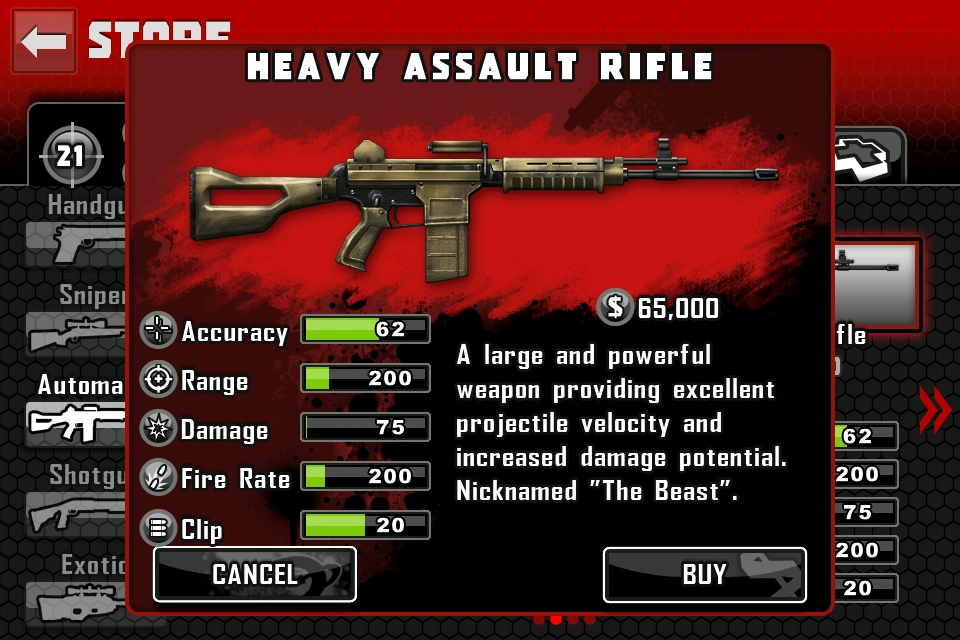 Heavy Assault Rifle | Contract Killer Wiki | Fandom