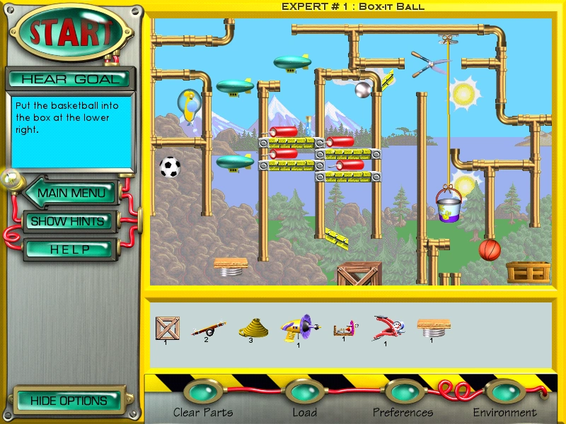 Expert 1: Box-it-Ball | Even more Contraptions Solutions Wiki | Fandom