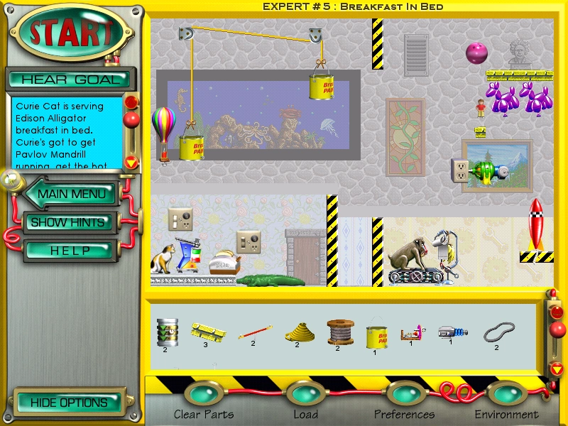 Expert 5: Breakfast in Bed | Even more Contraptions Solutions Wiki | Fandom