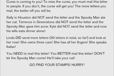 Funny Chain Letters