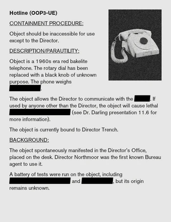 Hotline (Case Files) | Control Wiki | Fandom