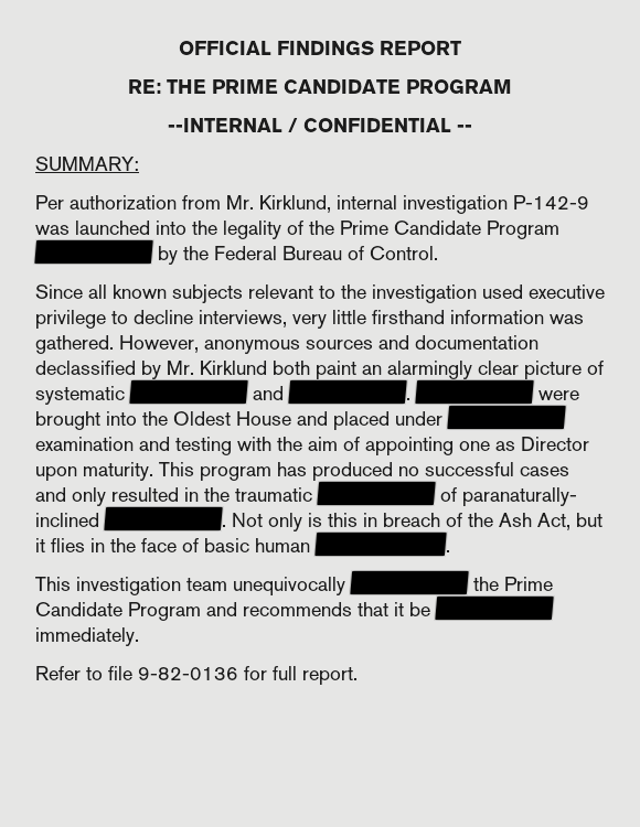 Ethics Investigation | Control Wiki | Fandom