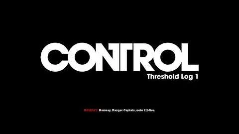 Threshold Log 1 | Control Wiki | Fandom