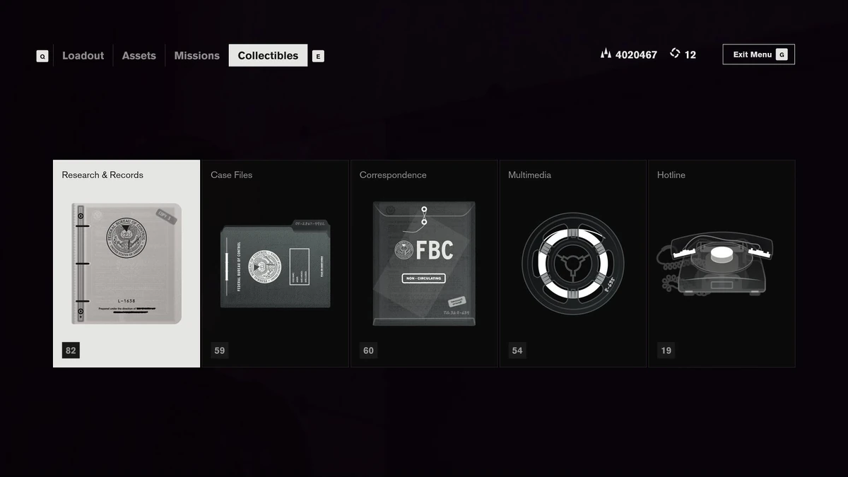 Collectibles | Control Wiki | Fandom