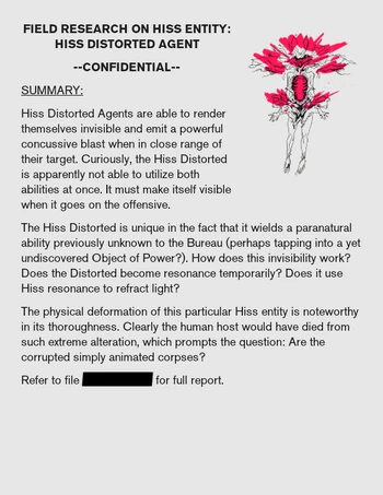 Hiss Distorted (Collectible) | Control Wiki | Fandom
