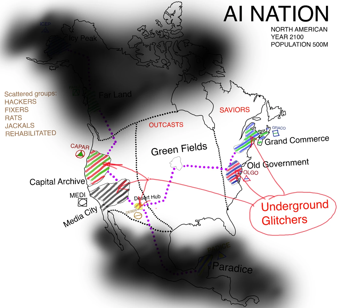 Comprehensive Map | Controlled Wiki | Fandom