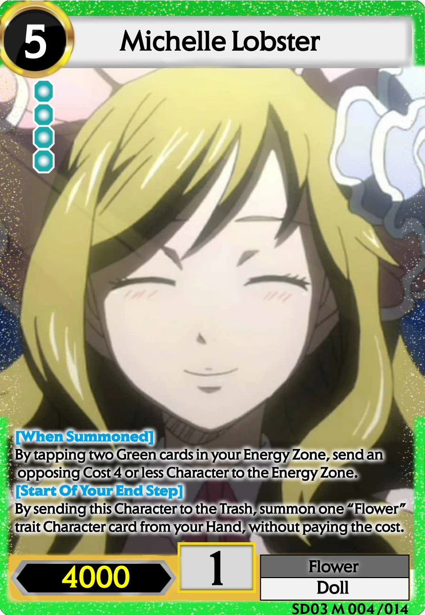 Michelle Lobster | Convergence: Waifus Collide Wiki | Fandom