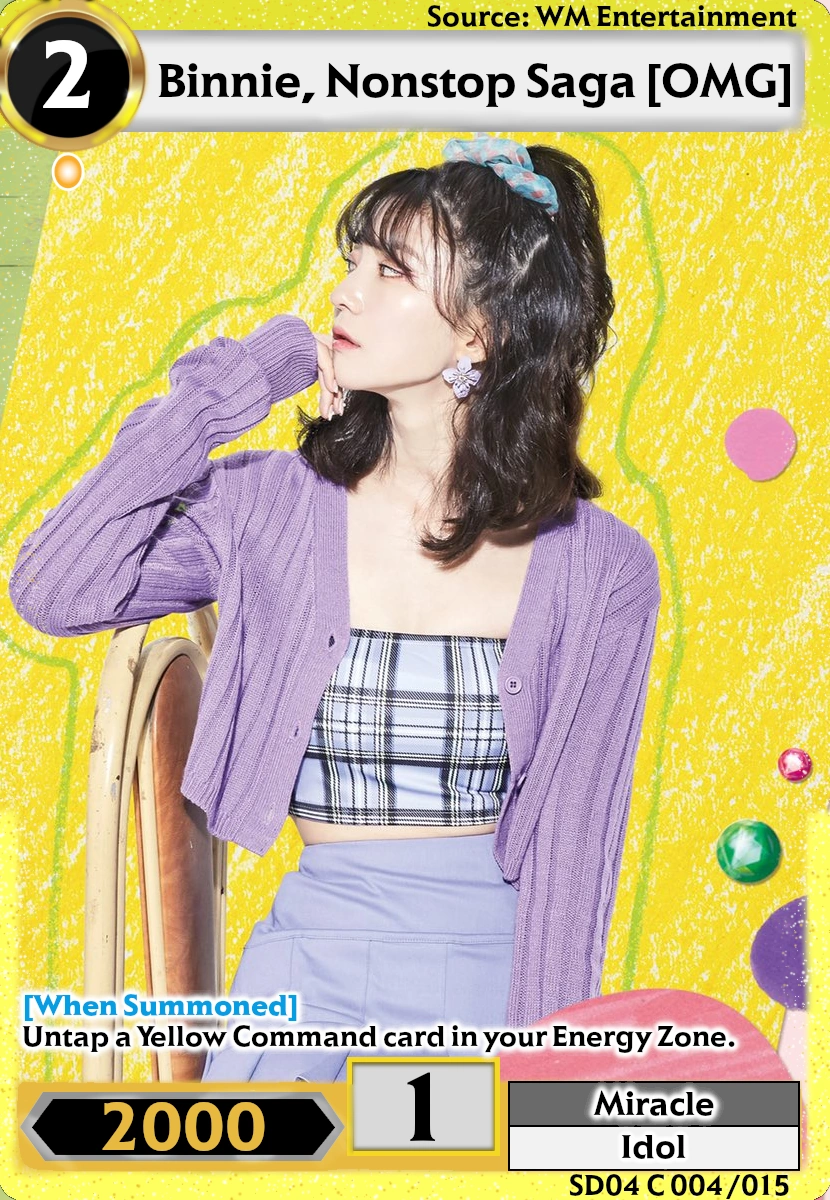 Binnie, Nonstop Saga (OMG) | Convergence: Waifus Collide Wiki | Fandom