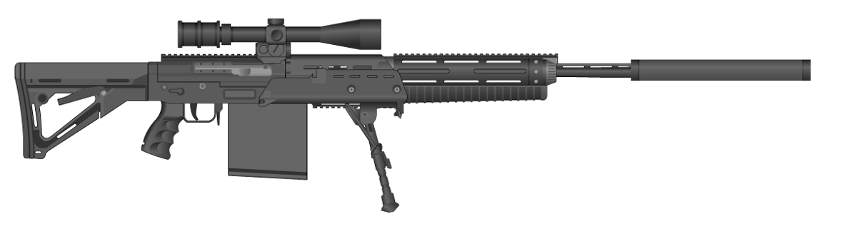 AM-99 Anti-Material Rifle | Constructed Worlds Wiki | Fandom