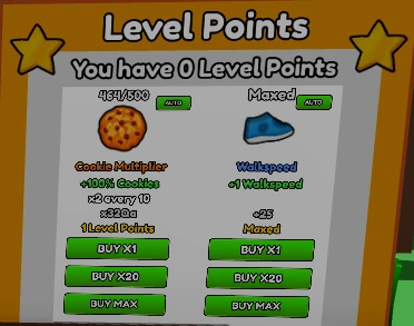 Levels | Cookie Incremental Wiki | Fandom