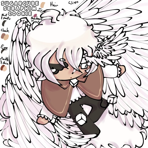 Sugarcube Seraphim Cookie | Cookie run ocs Wiki | Fandom