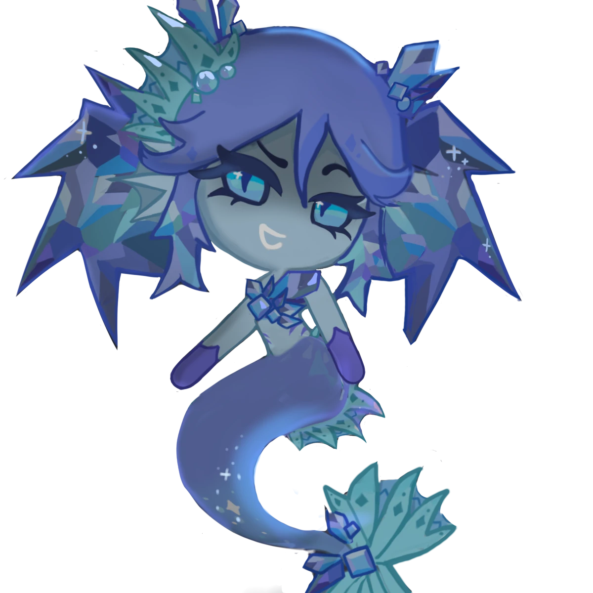 Tanzanite Siren Cookie | Cookie Run: Kingdom OCs Wiki | Fandom
