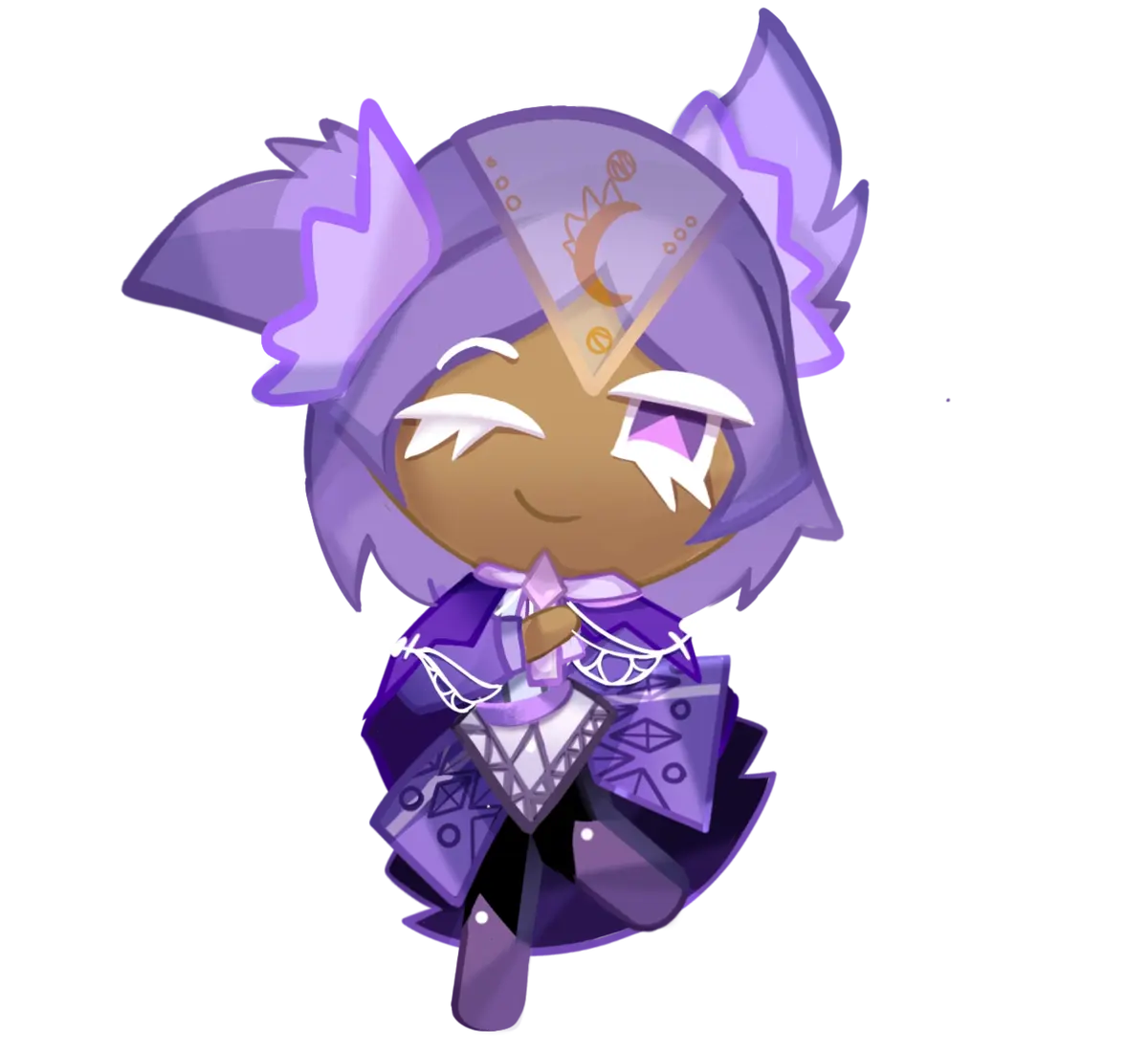Purple moon cookie | Cookie Run: kingdom OCs Wiki | Fandom