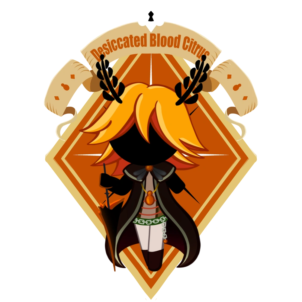 Bloodmoon Citrus Cookie | Cookie Run: Kingdom OCs Wiki | Fandom