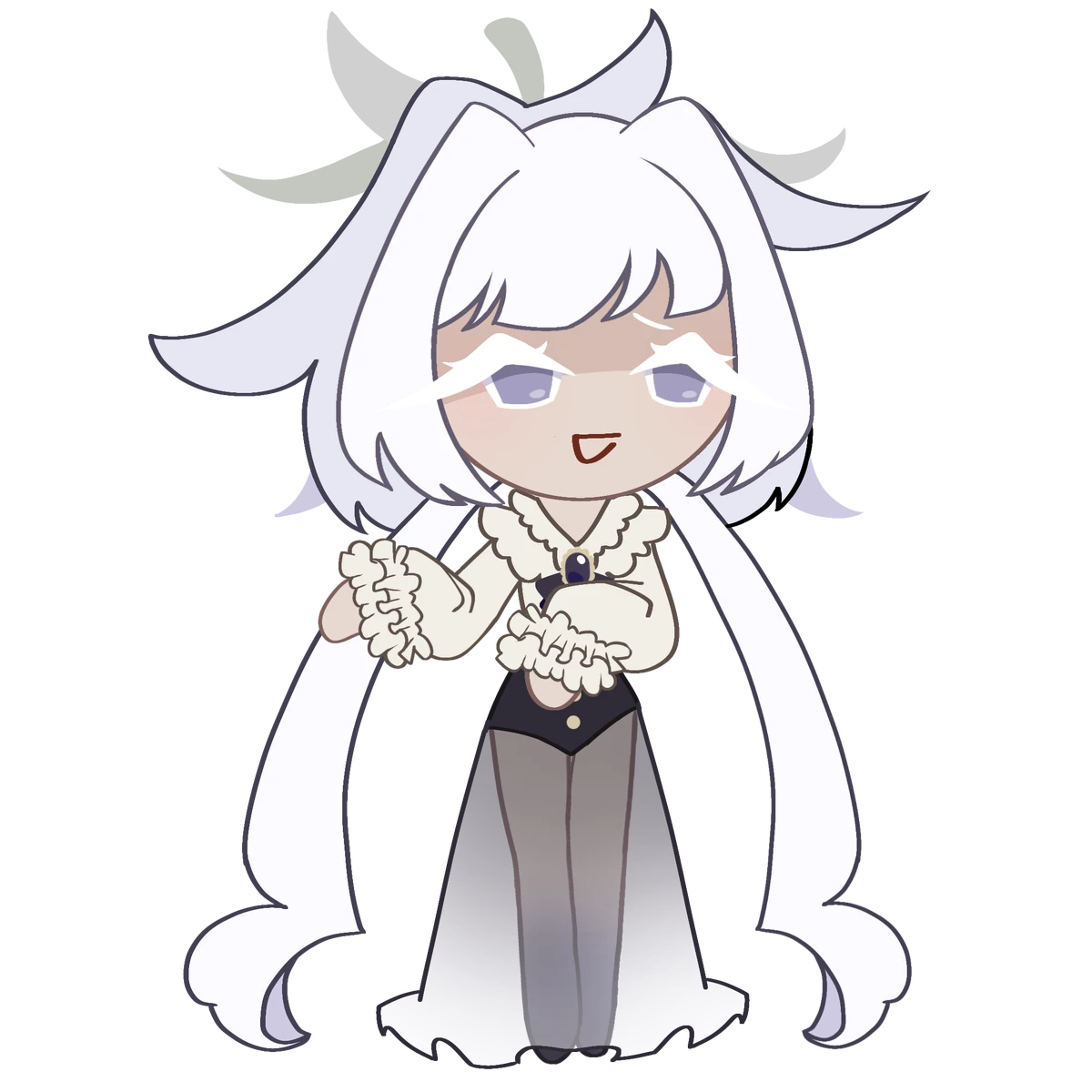 Ghost Orchid Cookie | Cookie Run: Kingdom OCs Wiki | Fandom