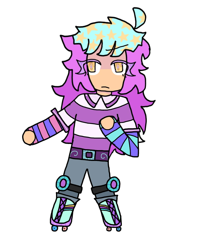 Rockstar Rollerskater Cookie | Cookie Run: Kingdom OCs Wiki | Fandom