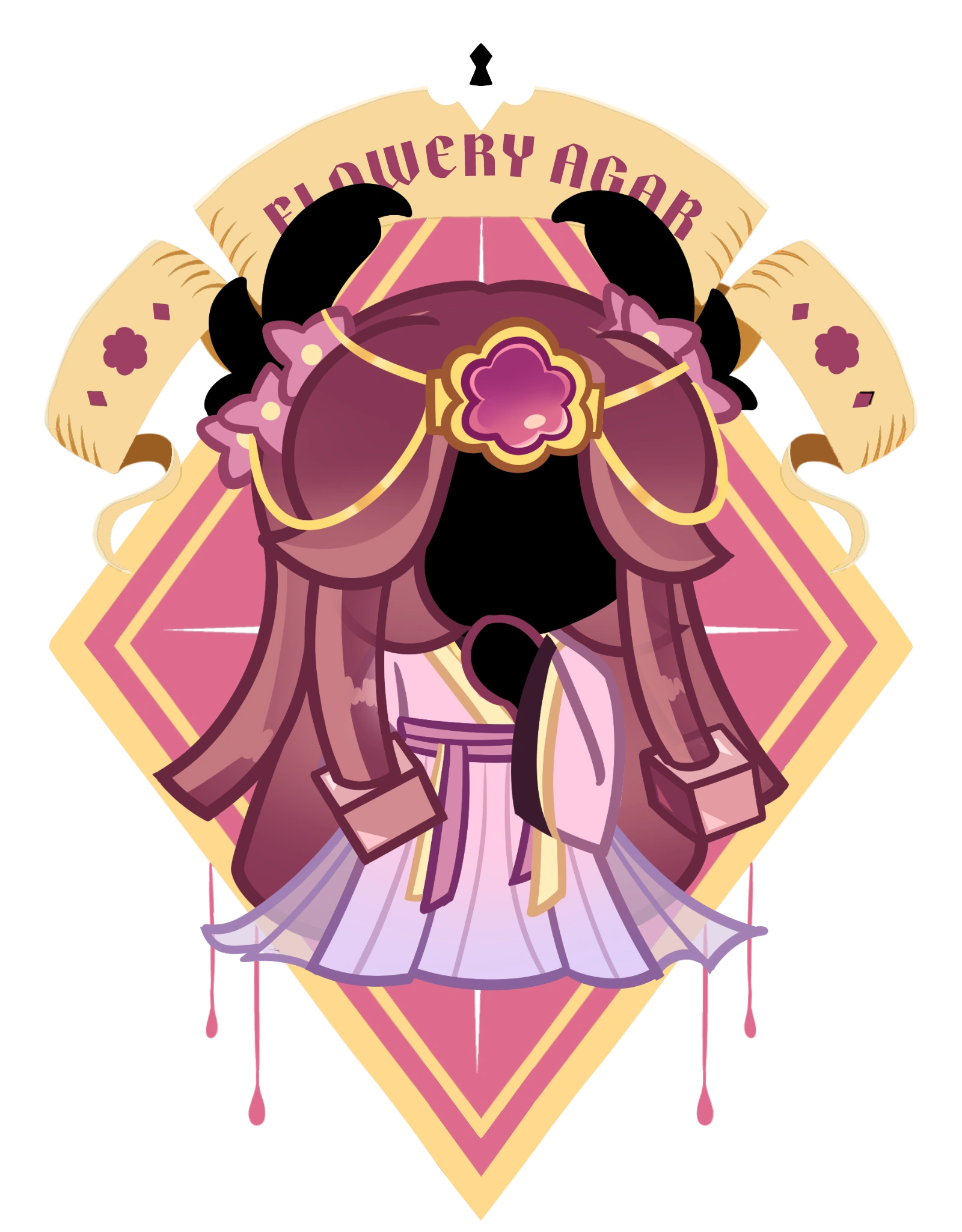 Flowery Agar Cookie | Cookie Run: Kingdom OCs Wiki | Fandom
